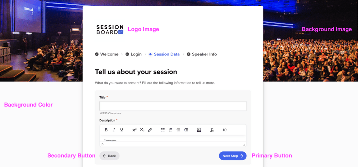 Settings - Submission Form (enabled upon request)
